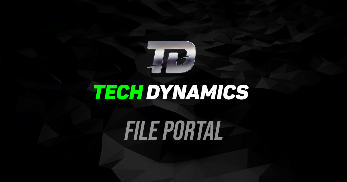 File Portal - TechDynamics Remapping File Service